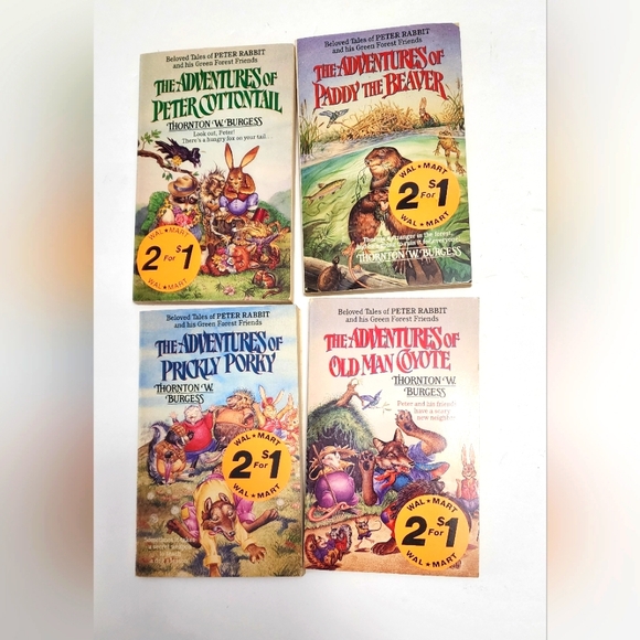 Other | Vintage Peter Rabbit And Friends Books Set Of 4 | Poshmark